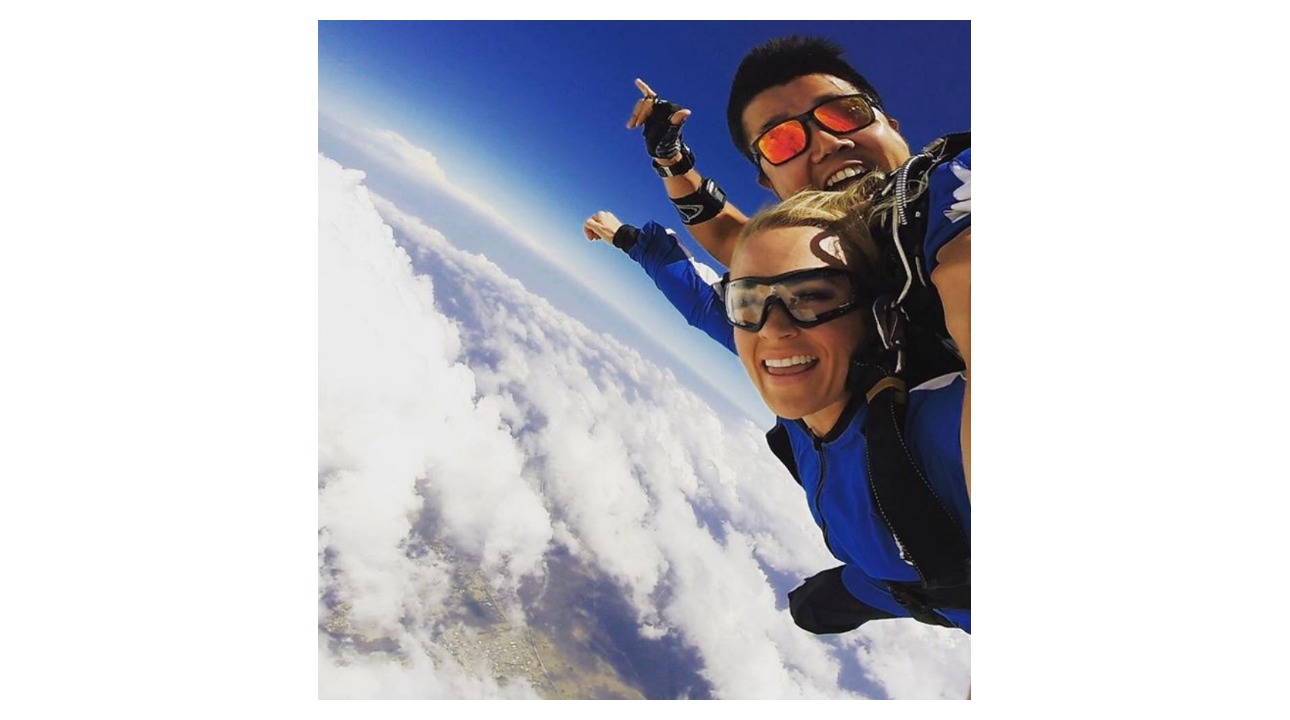 Carrie Underwood Asked Keith Urban to Go Skydiving. His Ridiculous ...
