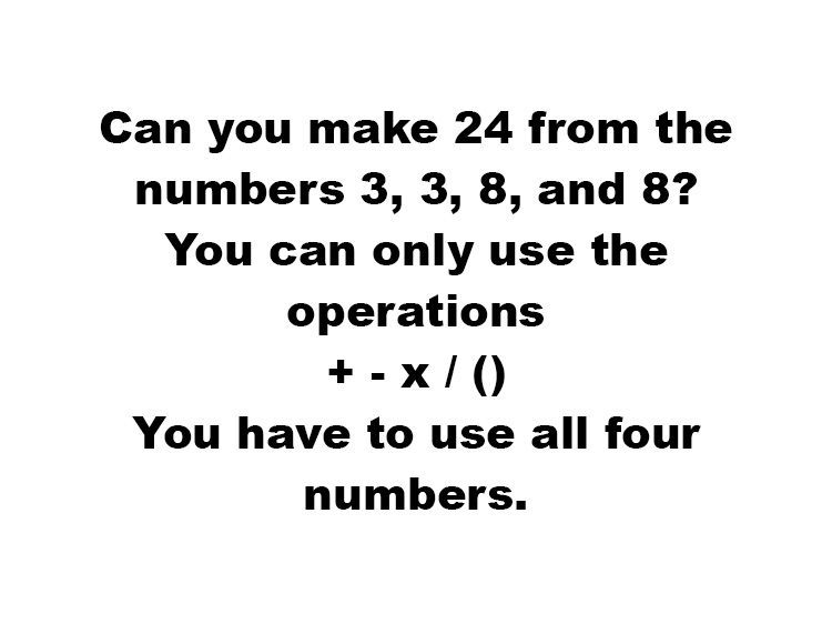 Can You Solve This Sneakily Difficult Math Brain Teaser?