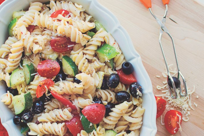 Warm Italian Pasta Salad Recipe