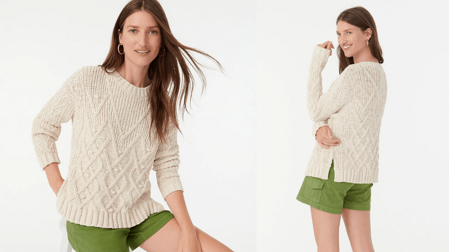 The Coziest Cable Knit Sweaters For Women Over 50