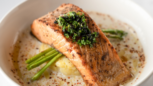 What Is the White Stuff on Top of Your Salmon? | Woman's World