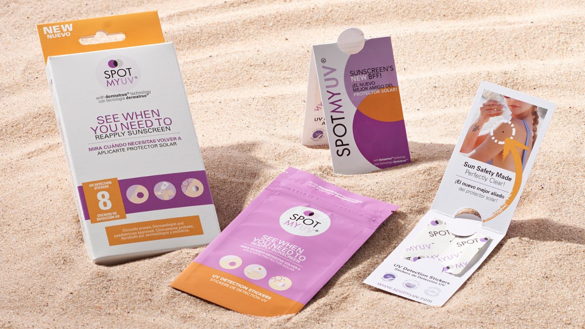 SPOTMYUV Sticker: Review With 3 Sunscreens | Woman's World