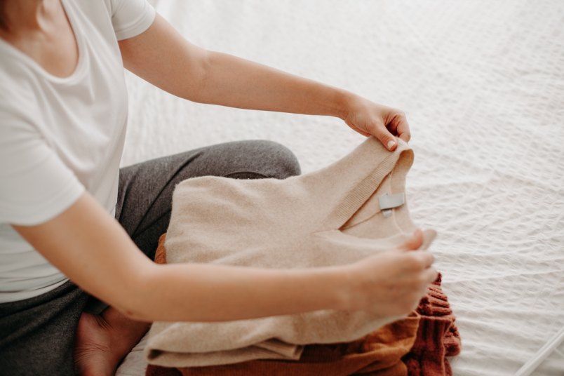 How to Fold a Sweater So It Doesn't Wrinkle | Woman's World