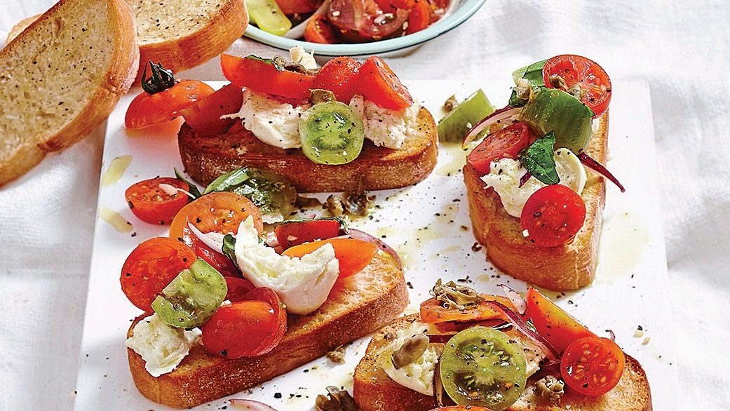 Tomato Caper Bruschetta Recipe | Woman's World