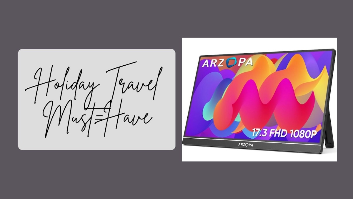 Portable Monitor: A Holiday Travel Must-Have