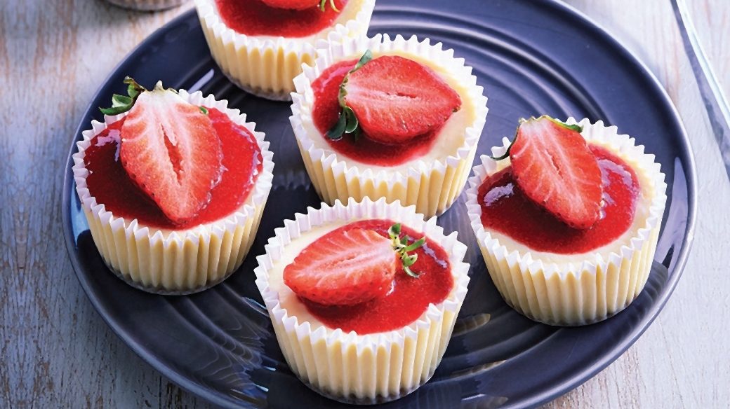 Berry Mini Cheesecakes Recipe | Woman's World
