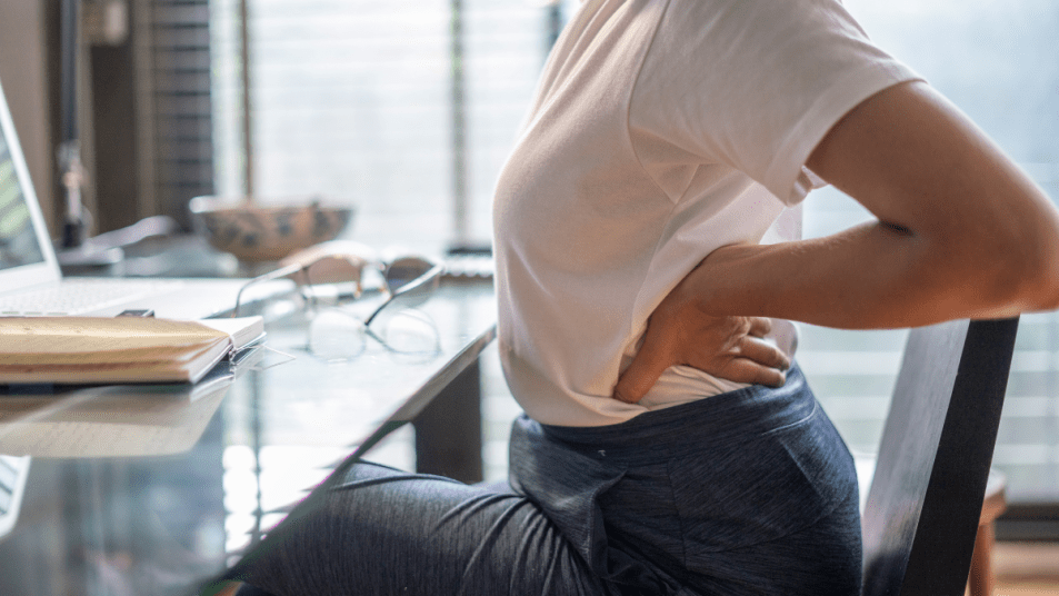 SI Joint Pain Exercises Soothe a Sore Lower Back and Buttocks | Woman's ...