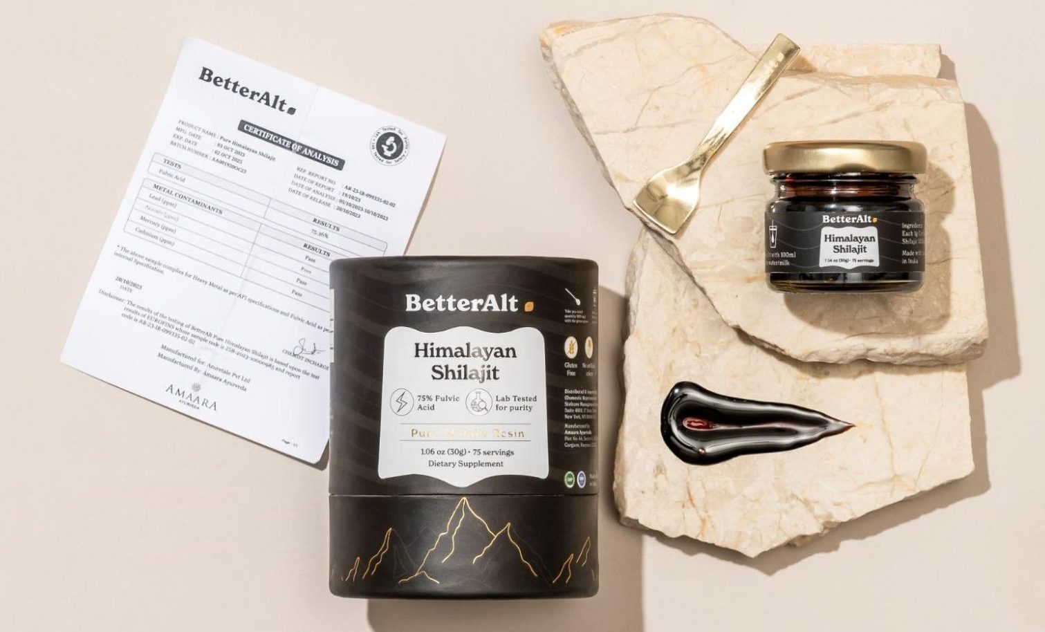 BetterAlt’s Pure Himalayan Shilajit Resin