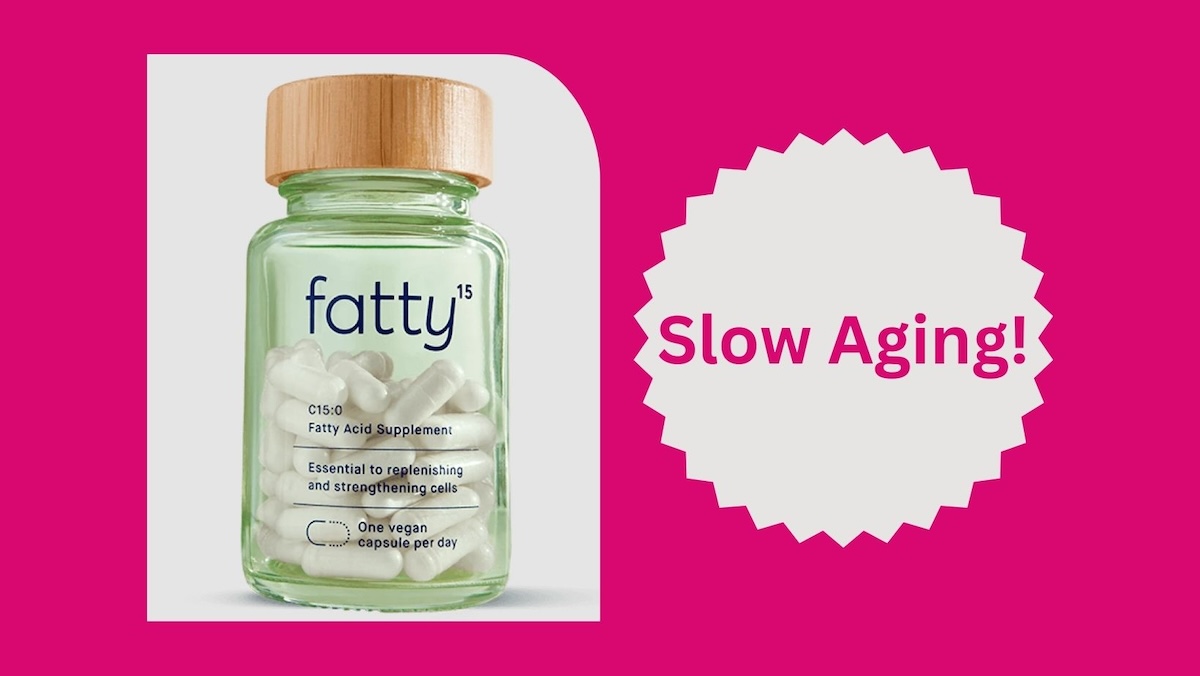 C15 Fatty Acid for Age | Slow Aging With Fatty15 Supplement
