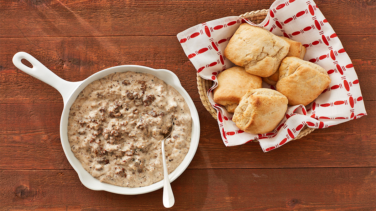 Southern Biscuits and Gravy Recipe: Simple Comfort Classic | Woman's World