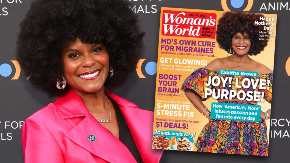 Tabitha Brown Talks New Book, Faith & More! (EXCLUSIVE) | Woman's World