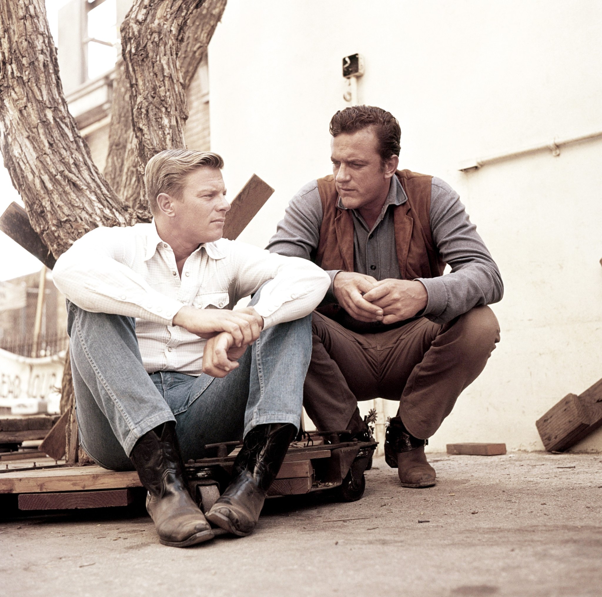 See 15 Rare ‘Gunsmoke’ Set Photos That Show the Cast’s Real Bond ...