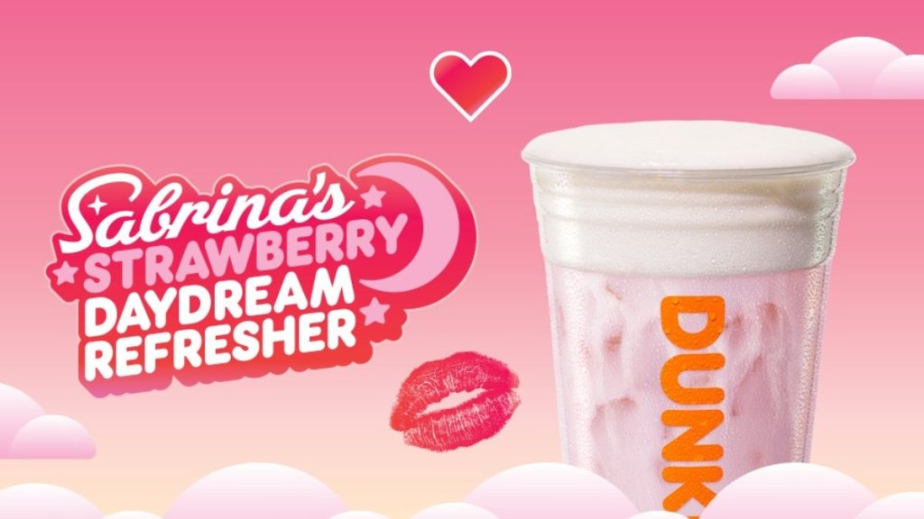 How To Score the Free Sabrina Carpenter Dunkin’ Cup with a Daydream ...