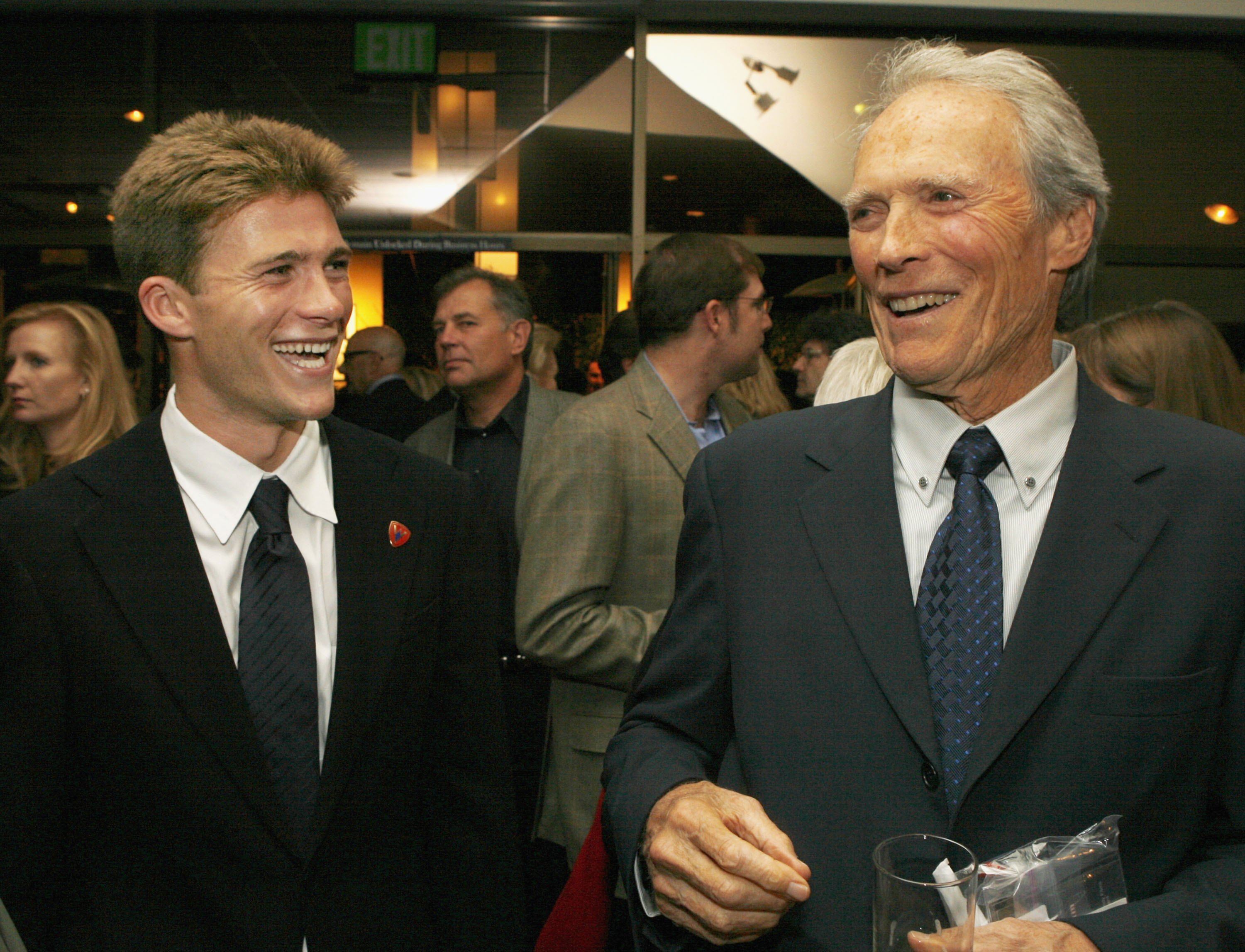 Good Genes Scotts Father Clint Eastwood Shown In The Late 1960s