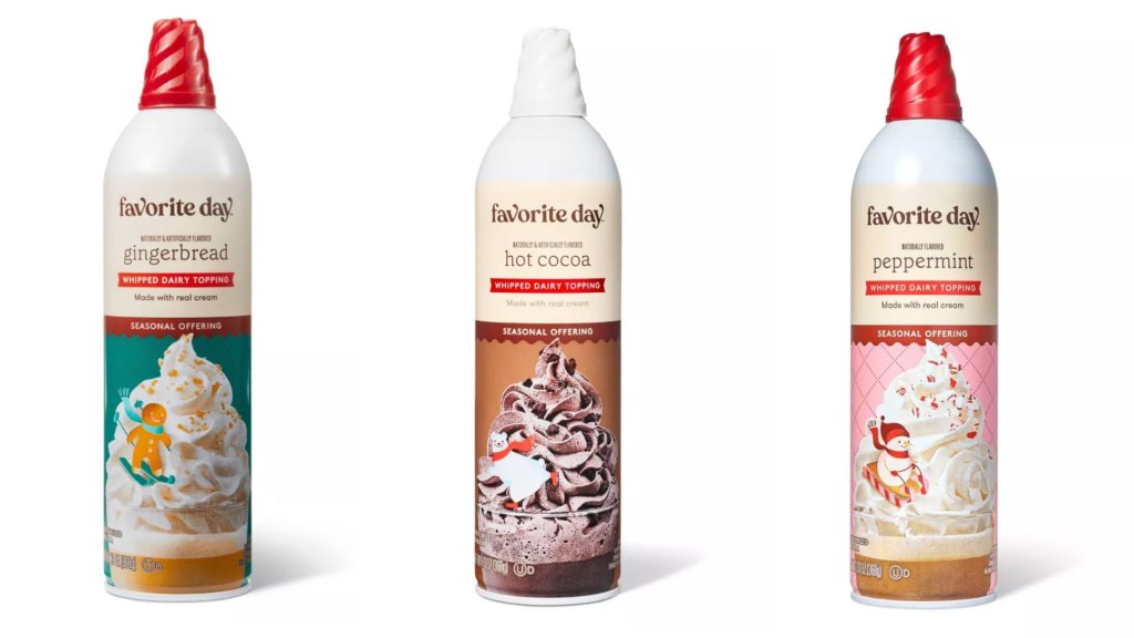 Target’s Holiday Whipped Cream: Gingerbread and More! | Woman's World