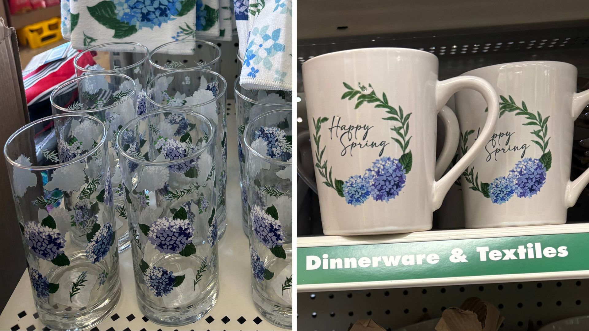 Shop Dollar Tree's Hydrangea Dinnerware Line for Just $1.50 Each ...