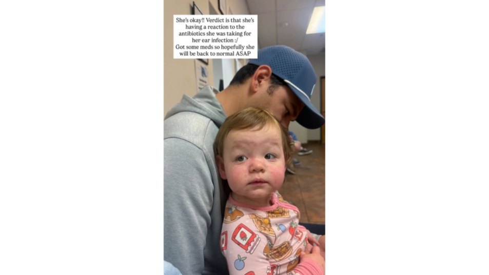Alex Drummond Shares Baby Sofia Update after Health Scare