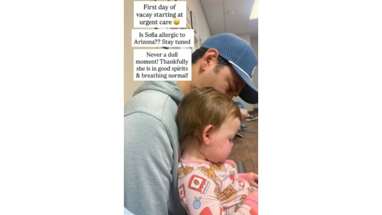 Alex Drummond Shares Baby Sofia Update after Health Scare